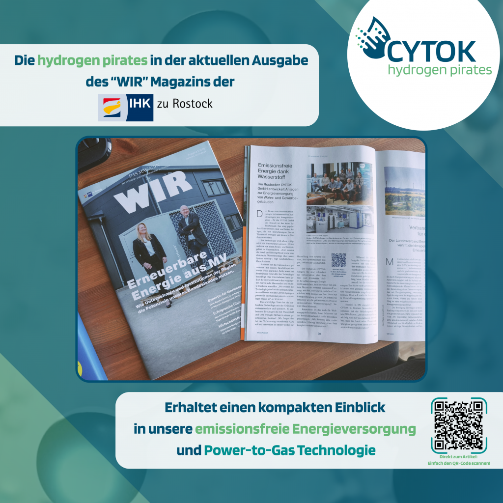 Jetzt zum Online nachlesen: Die hydrogen pirates im Magazin „WIR“ der ...